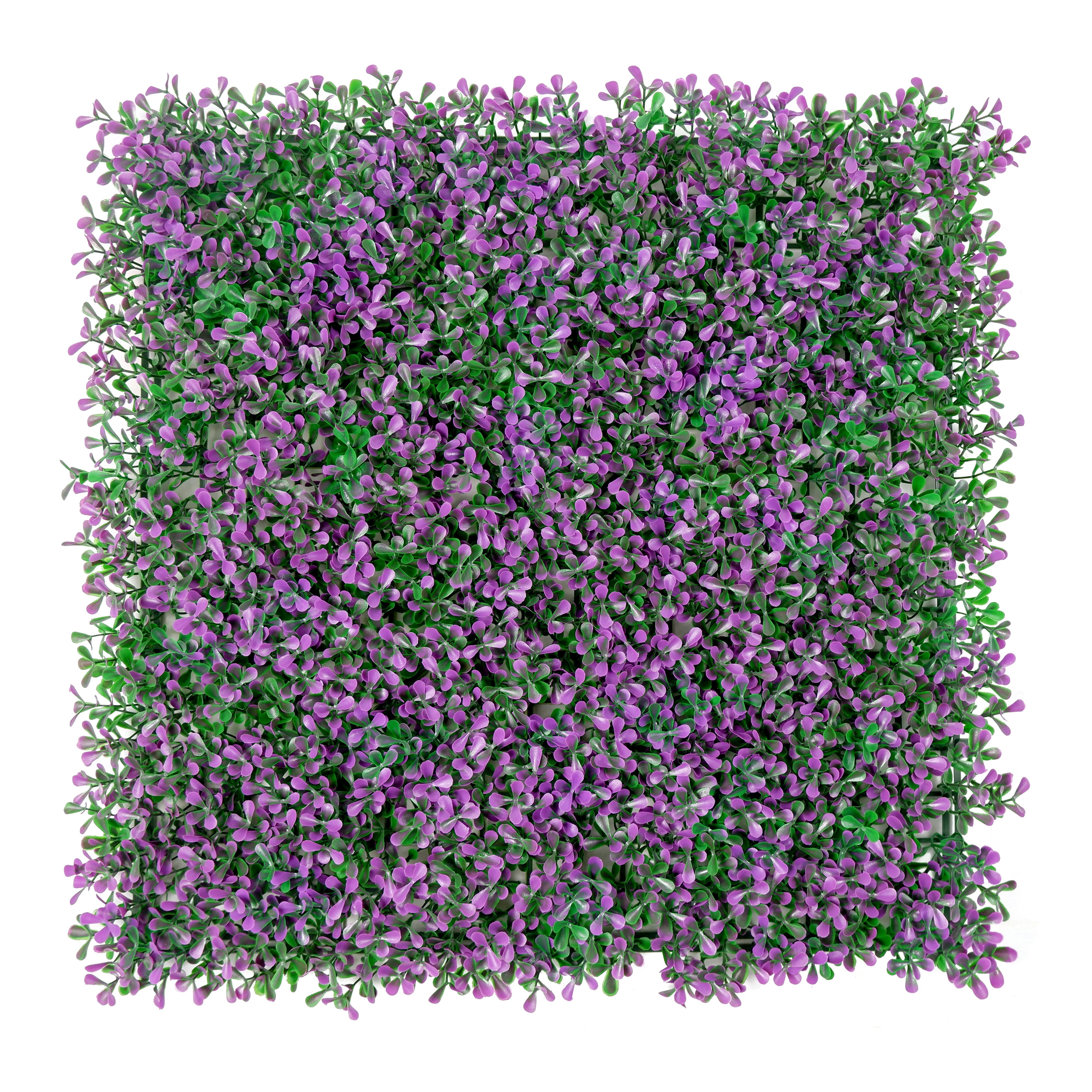 Green And Magenta Four-Leaf Clover Artificial Green Wall Panels, Faux ...