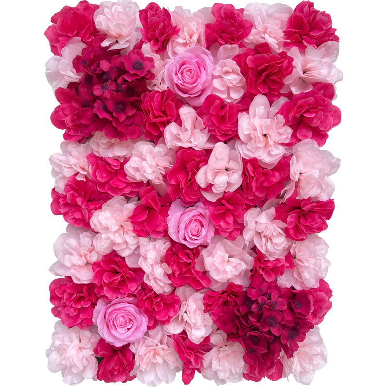 Rose Red And Light Pink Rose Flowers Wall, Rose Flowers Backdrop ...